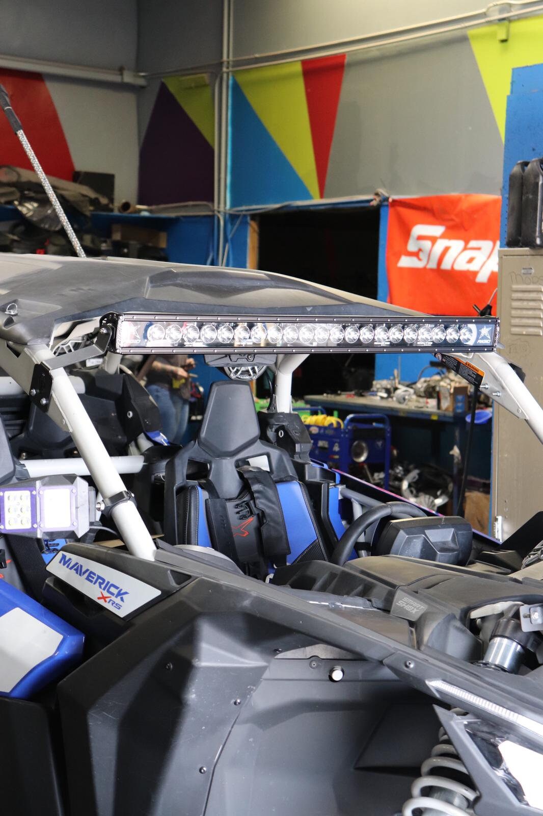 Can Am Maverick X3 42in Adjustable Led Light Bar Bracket - Etsy