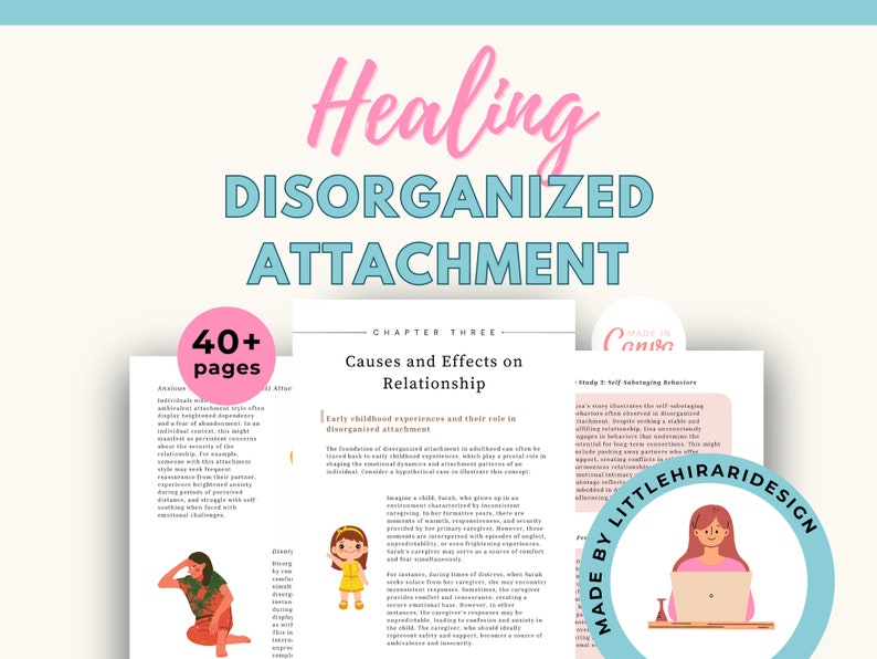 How to Heal Disorganized Attachment Style, Self Therapy , Disorganized ...