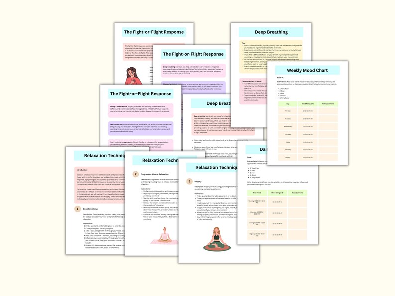 Anger Management Worksheets for Adults Coping Skills Fight or Flight ...