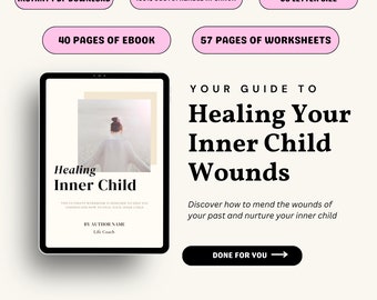 Inner Child Healing Worksheet - Etsy