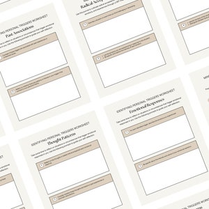 Disorganized Attachment Style Worksheets, Worksheets on Relationship ...