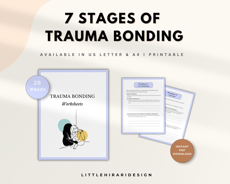 7 Stages of Trauma Bonding in a Toxic Relationship, PTSD Coping Skill ...