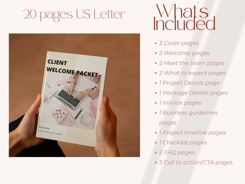 Client Onboarding Template, Client Goodbye Package, Service and Price ...