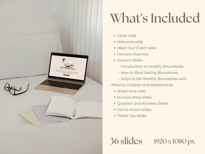 Setting Healthy Boundaries Slide Deck , Done for You Coaching Course ...