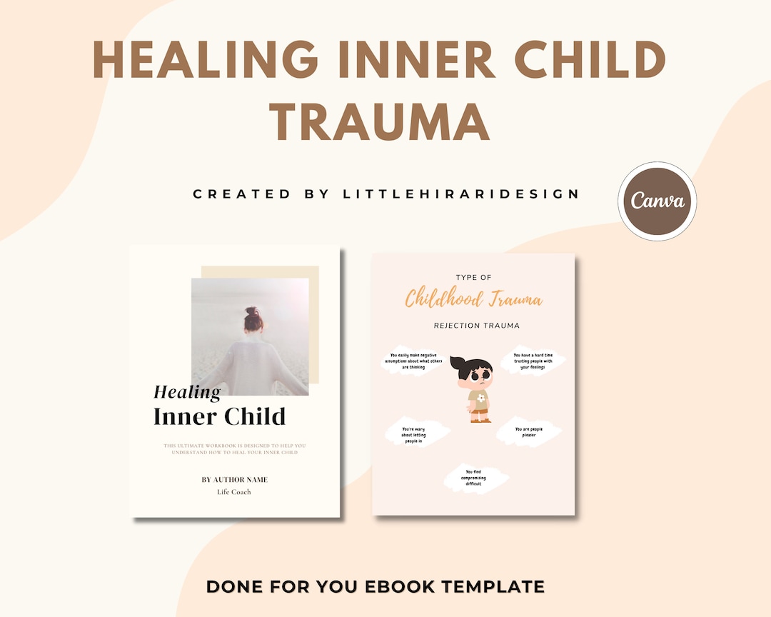 Healing Inner Child Wounds Trauma Workbook, Done for You Heal Inner ...
