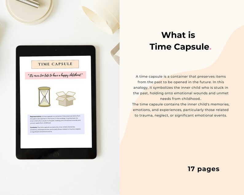 Time Capsule Healing Inner Child Trauma, Reparenting Inner Child ...