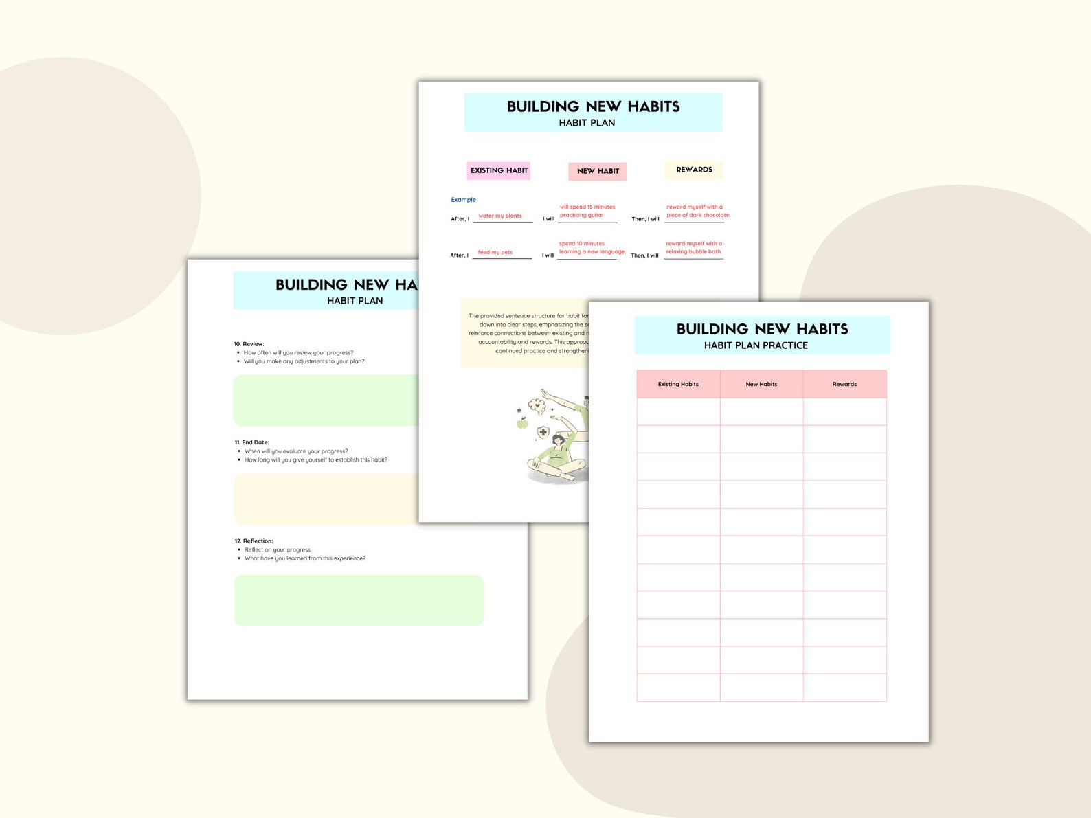 Understanding Trigger Worksheets for Trauma Therapy, PTSD, Thought ...