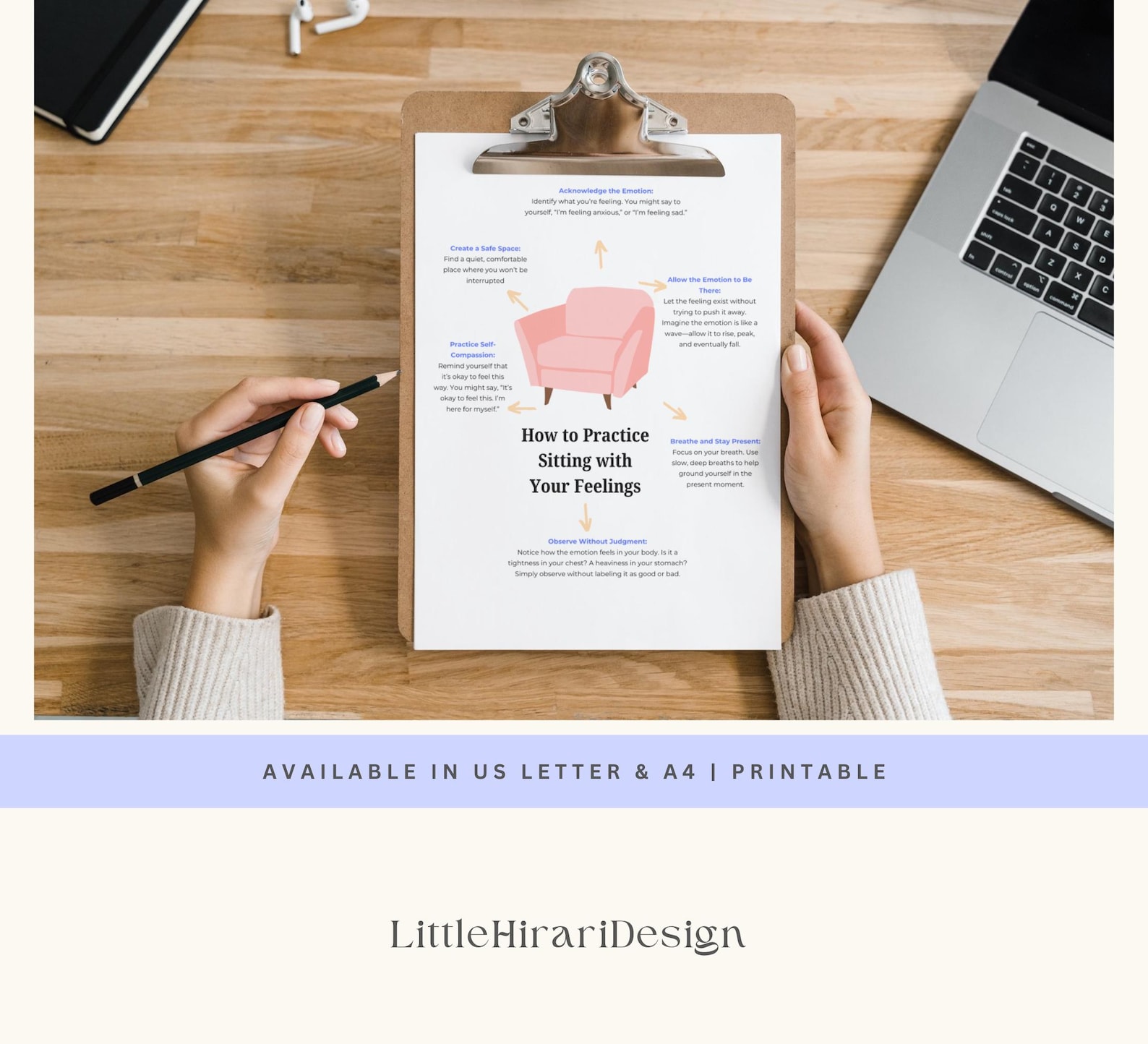 Sitting With Your Feelings Worksheets, Emotional Regulation Resource ...