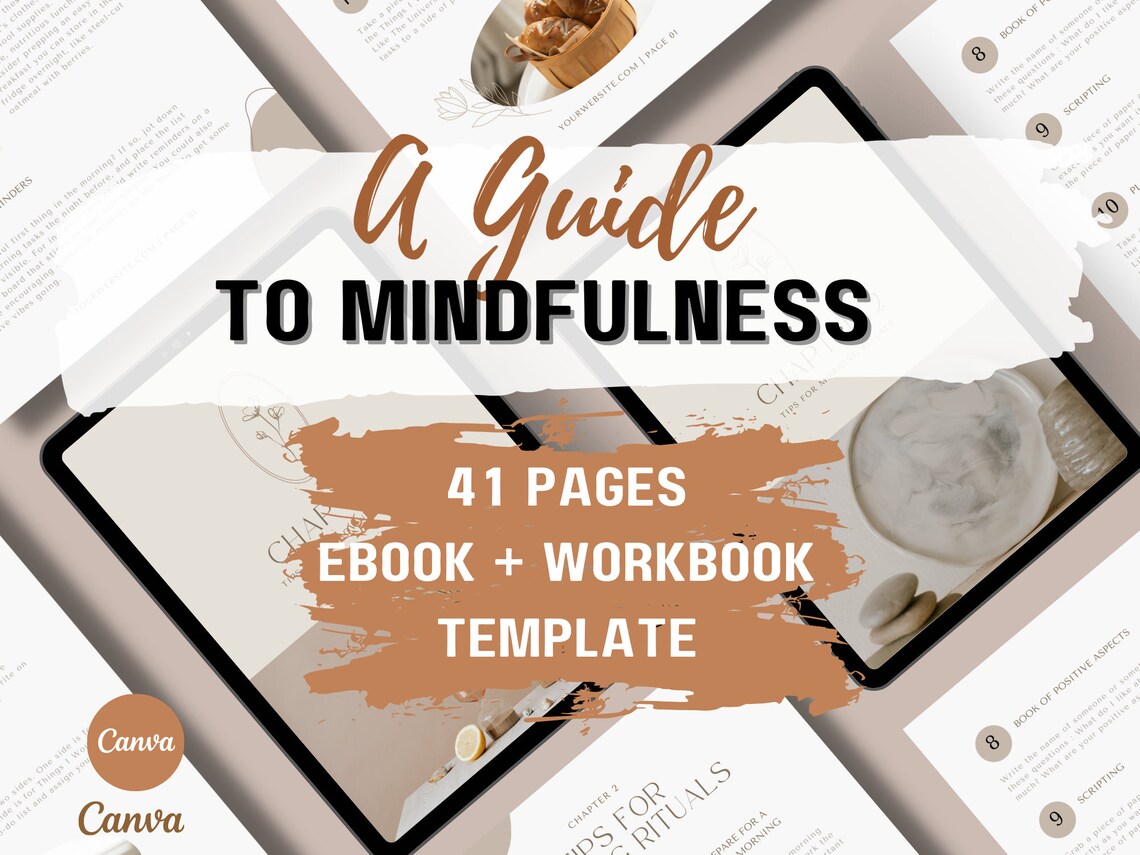 Mindfulness and Wellness Coach Workbook Done for You - Etsy