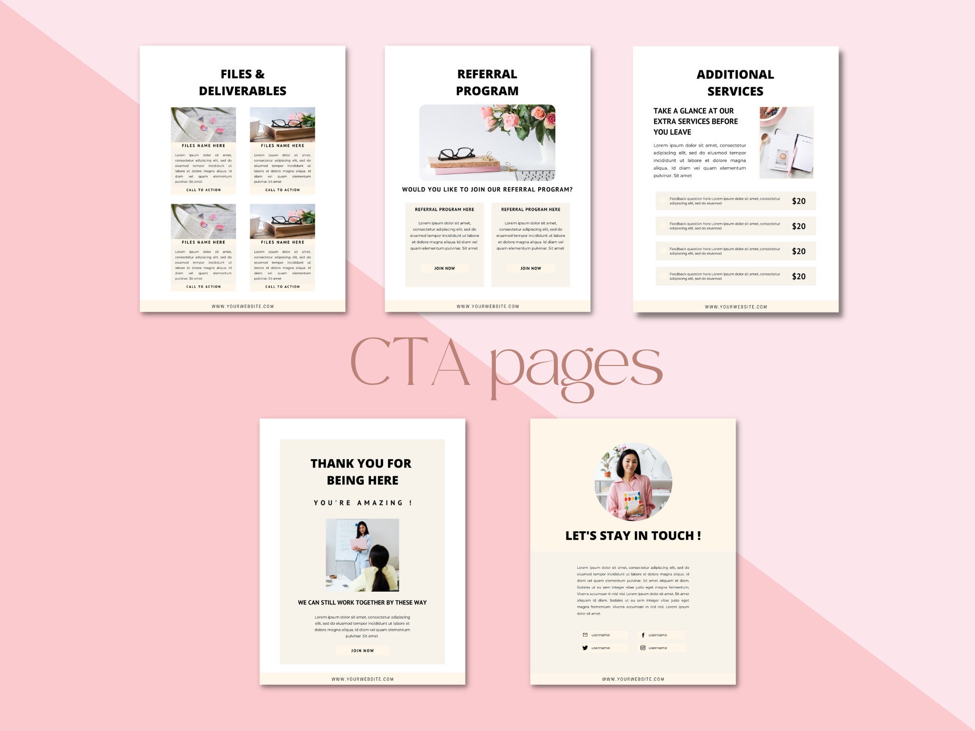 Client Goodbye Packet Client Exit Canva Template Client - Etsy