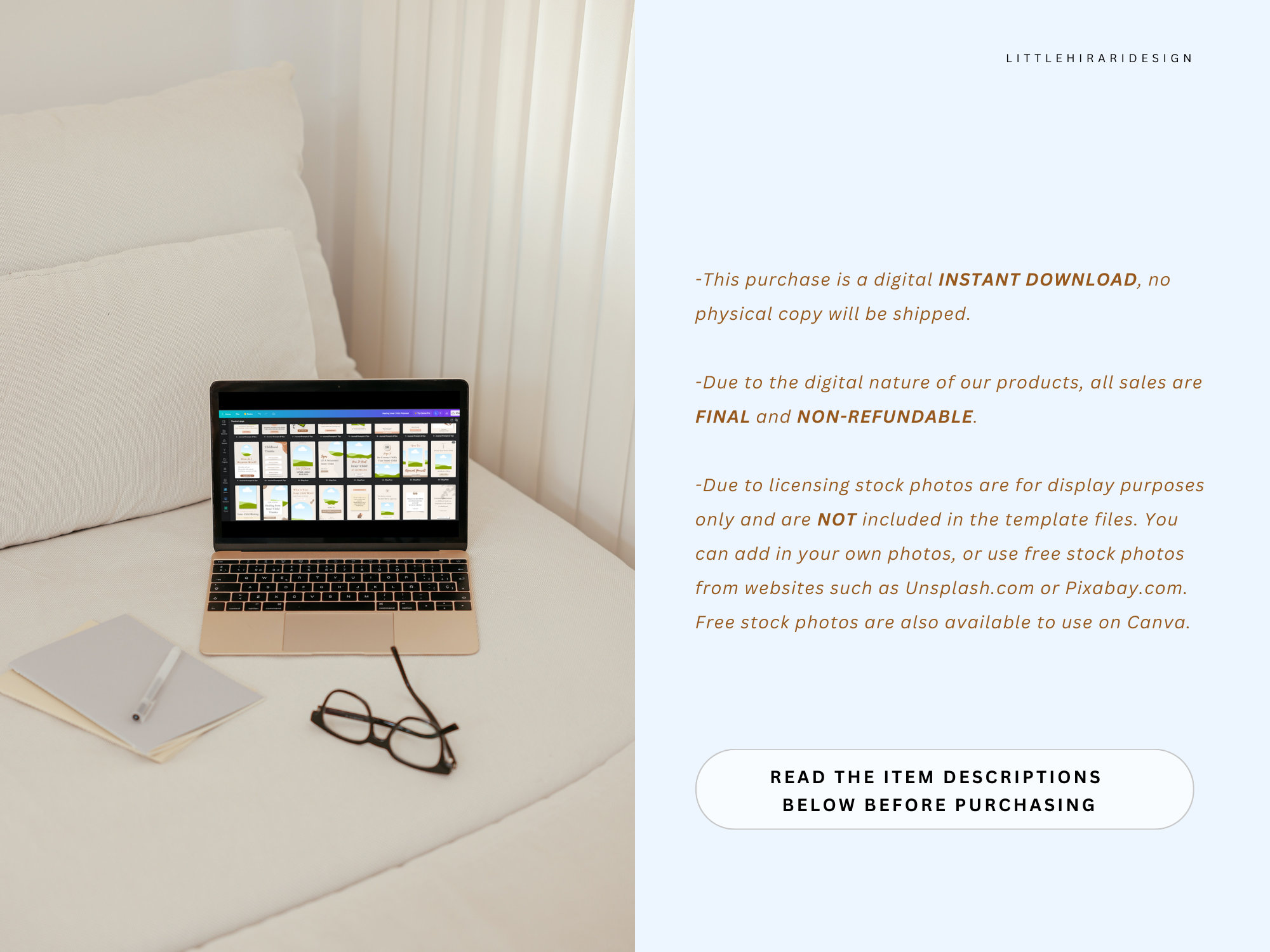 BLUE ADHD Social Media Bundle for Coaches, Positive Instagram ...