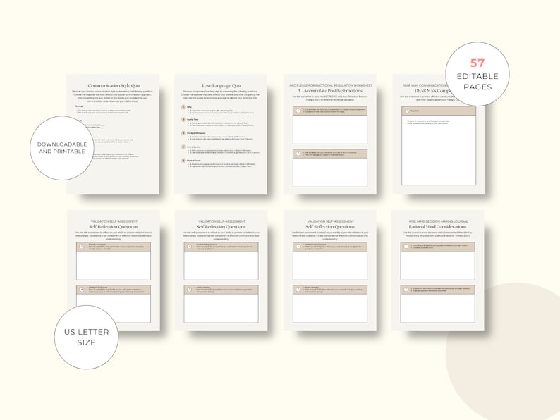 Disorganized Attachment Style Worksheets, Worksheets on Relationship ...