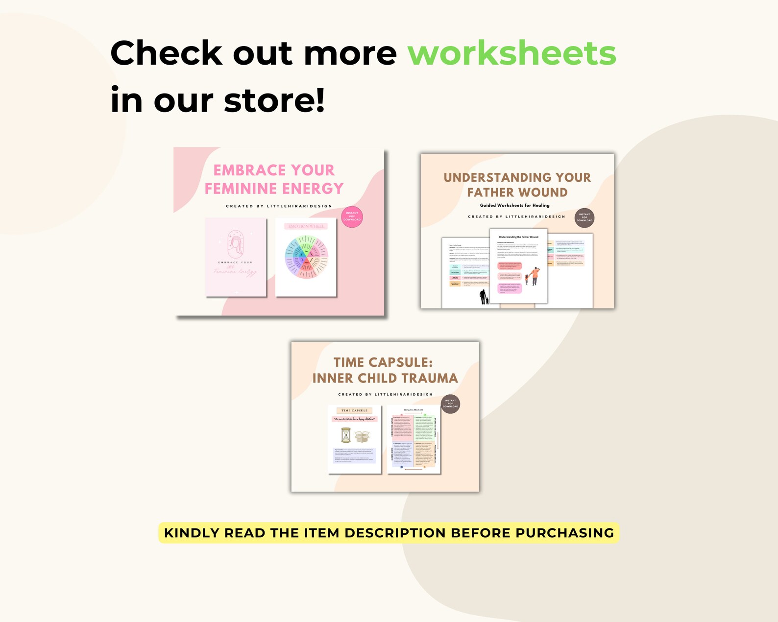 Heal Mother Wound Worksheets, Mother Daughter Relationships, Heal ...