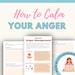 Anger Management Skills Worksheets, the Cycle of Anger, Anger Iceberg ...