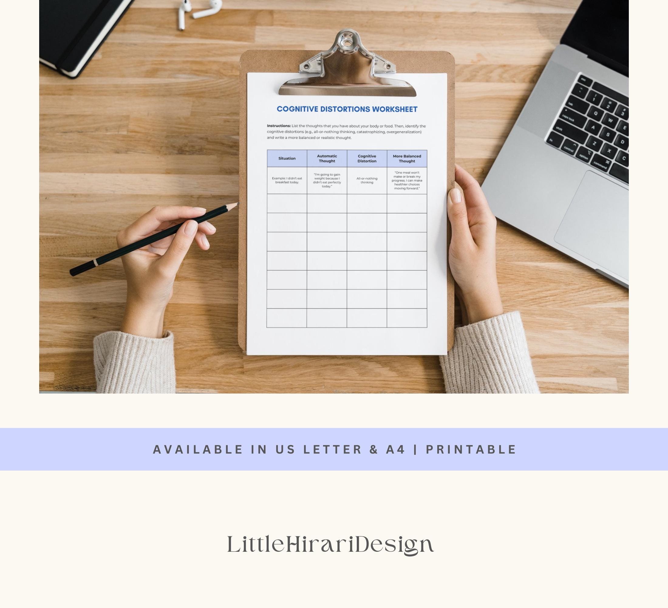 Anorexia Therapy Handouts Worksheets, Eating Disorders Recovery for ...