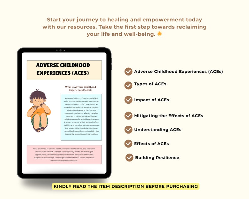 Adverse Childhood Experiences Ace's, Reparenting Inner Child, Trauma ...
