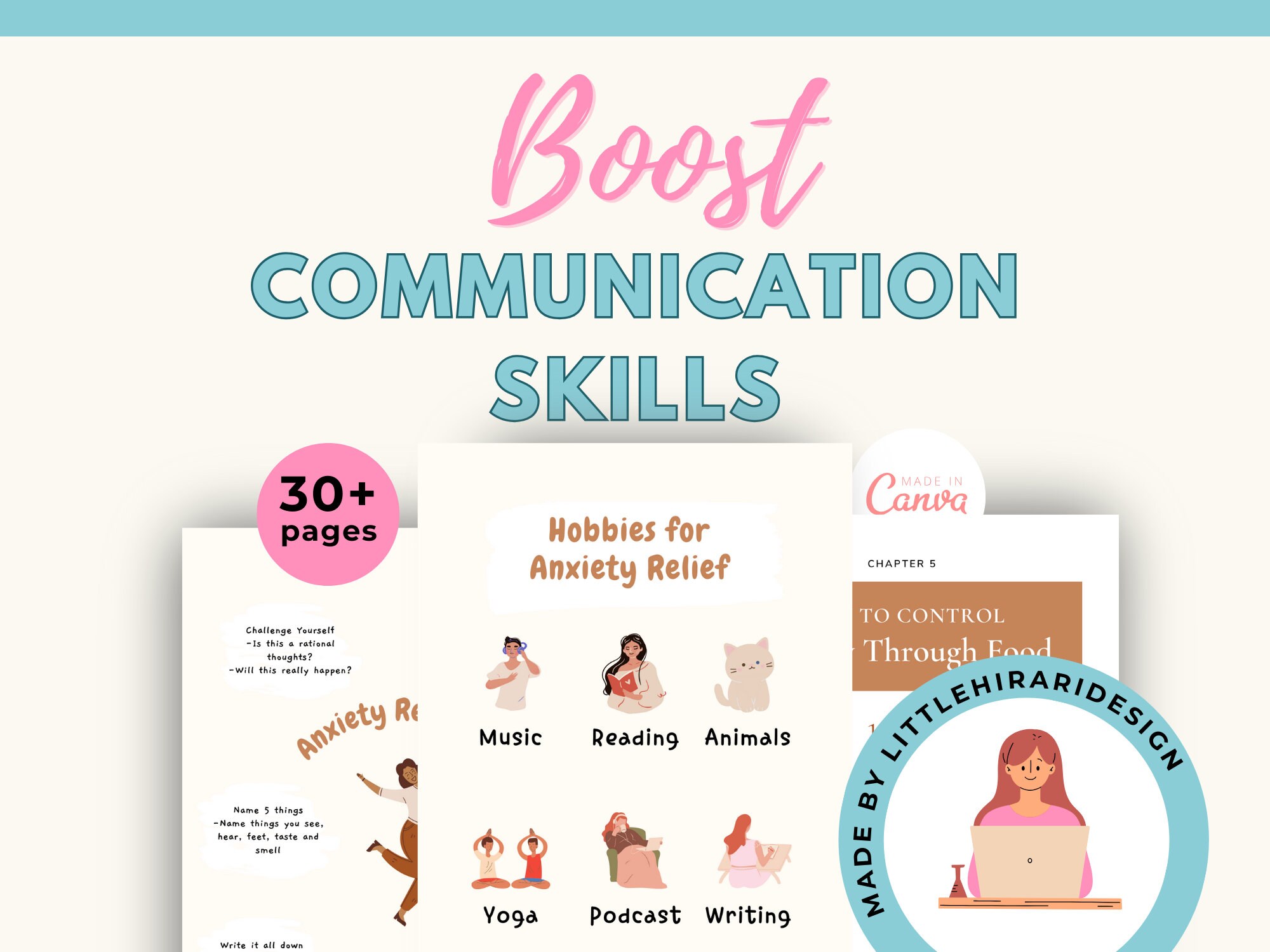 Communication Skills Workbook Canva Coaching, Emotional Intelligence ...