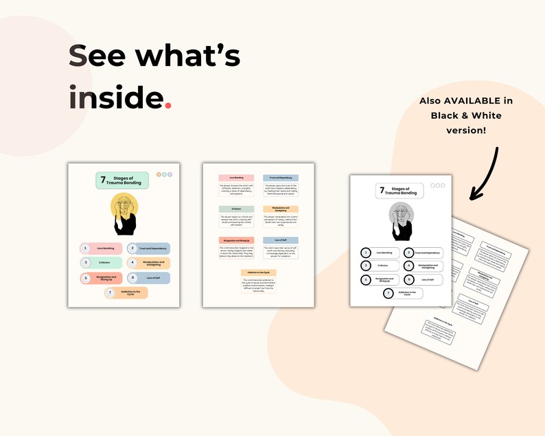 7 Stages of Trauma Bonding in a Toxic Relationship, Trauma Stages ...