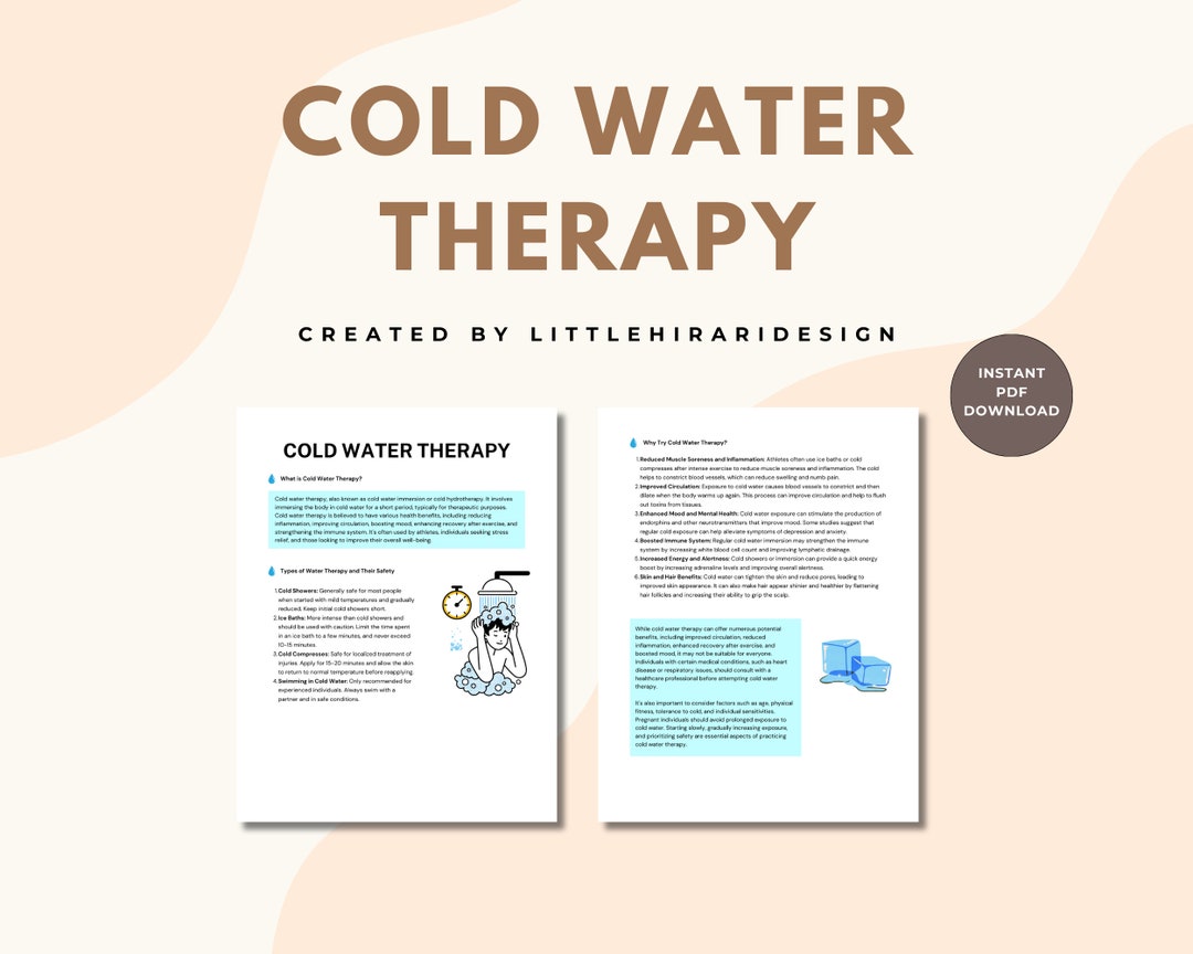 Cold Water Therapy Guide With Techniques and Safety Tips, Cryotherapy ...