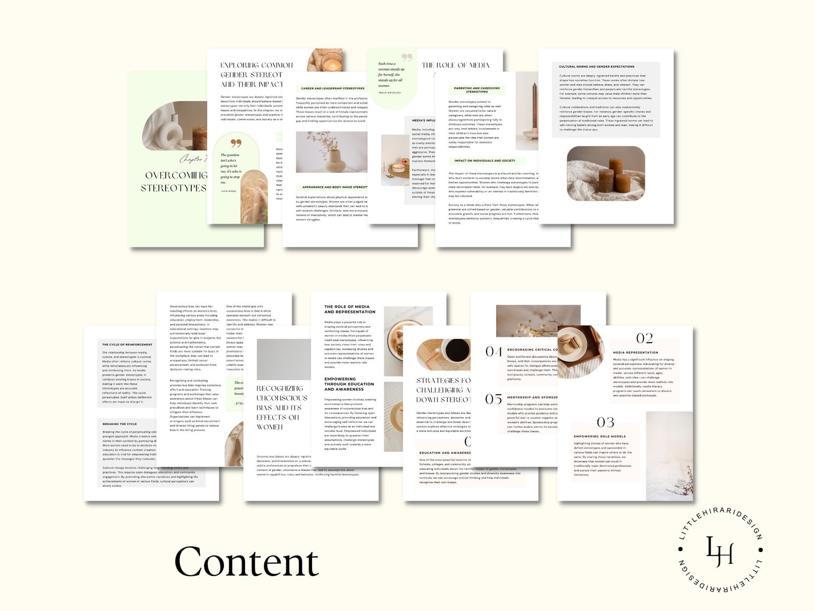Women Empowerment Canva Workbook, Done for You Personal Growth ...