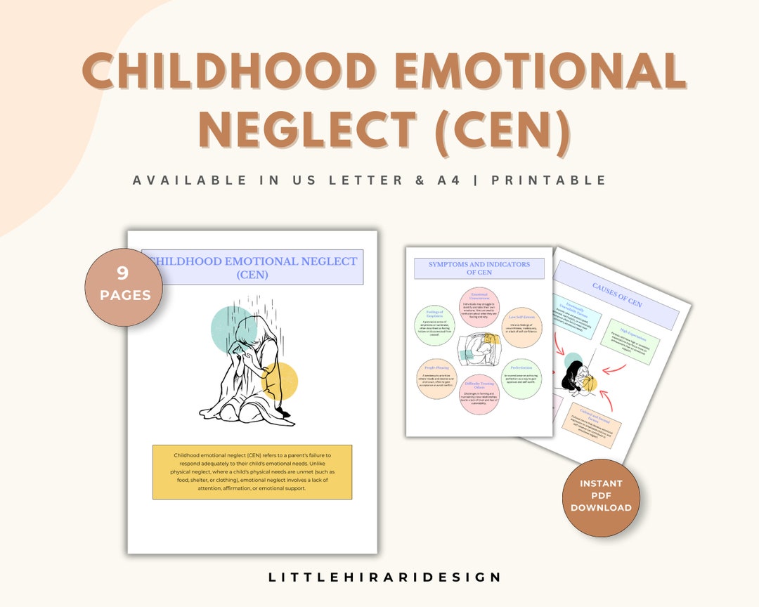 Childhood Emotional Neglect, Abandonment Wounds, Psychology Resources ...