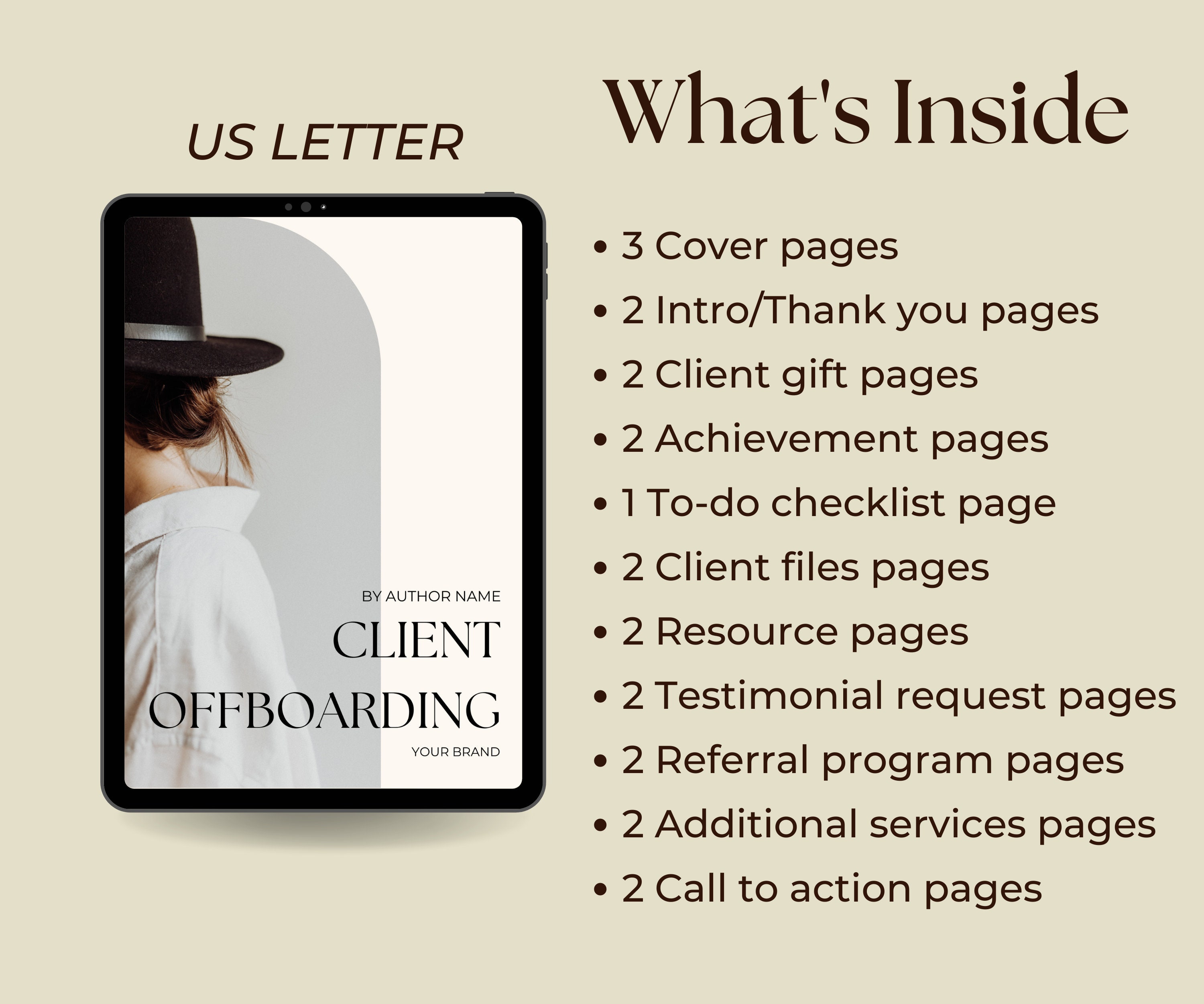 New Client Offboarding, Client Exit Packet, Client Goodbye Template ...