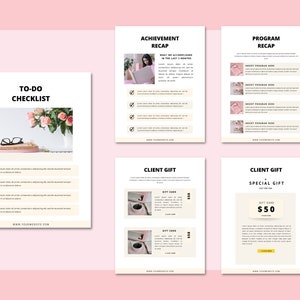 Client Goodbye Packet, Client Exit Canva Template, Client Offboarding ...