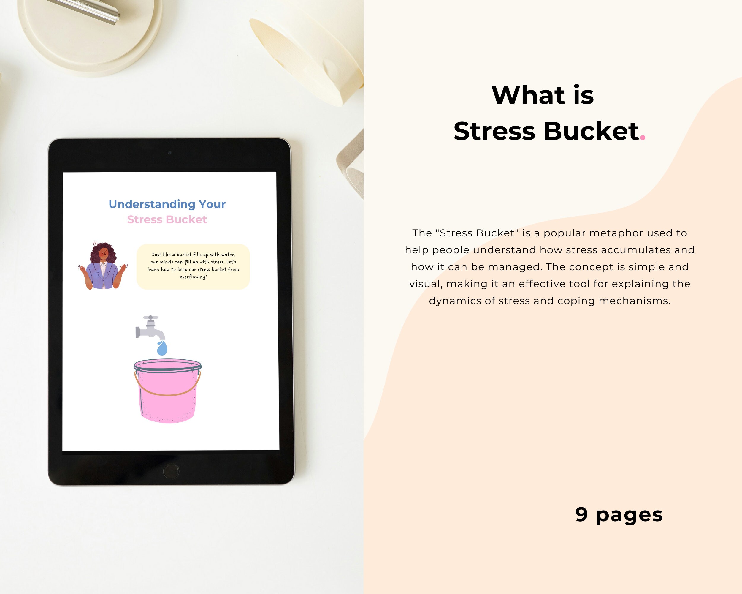 Stress Bucket Adults Management, Burnout and Prevention Resources ...