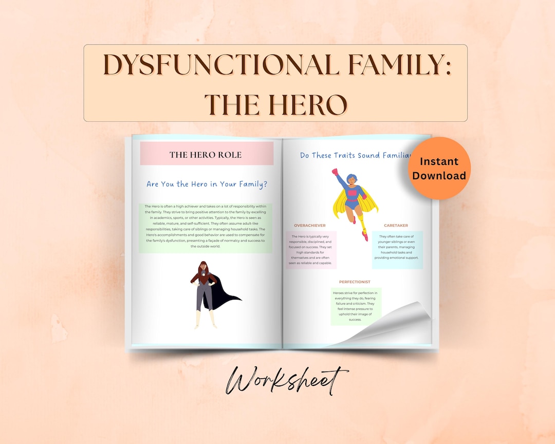The Hero Dysfunctional Family Roles, Family Counselling, Internal ...