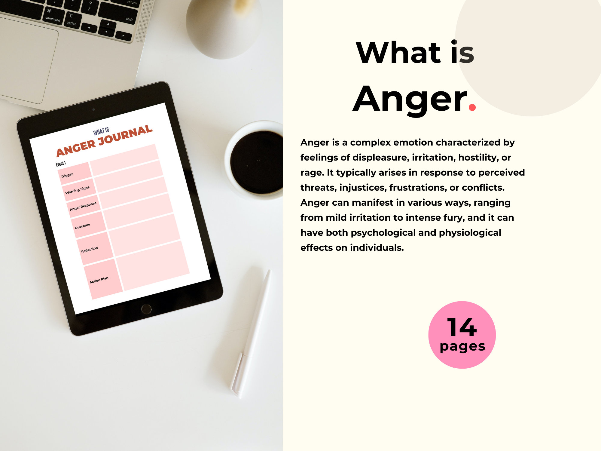 Anger Coping Skills Worksheets, Anger Thermometer, Coping Mechanisms ...