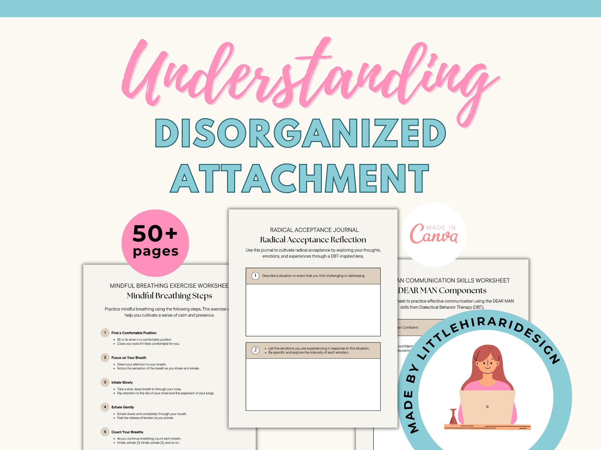 Disorganized Attachment Style Worksheets, Worksheets on Relationship ...