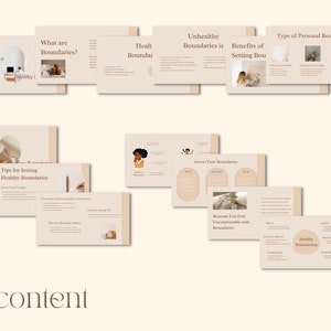 Setting Healthy Boundaries Slide Deck , Done for You Coaching Course ...