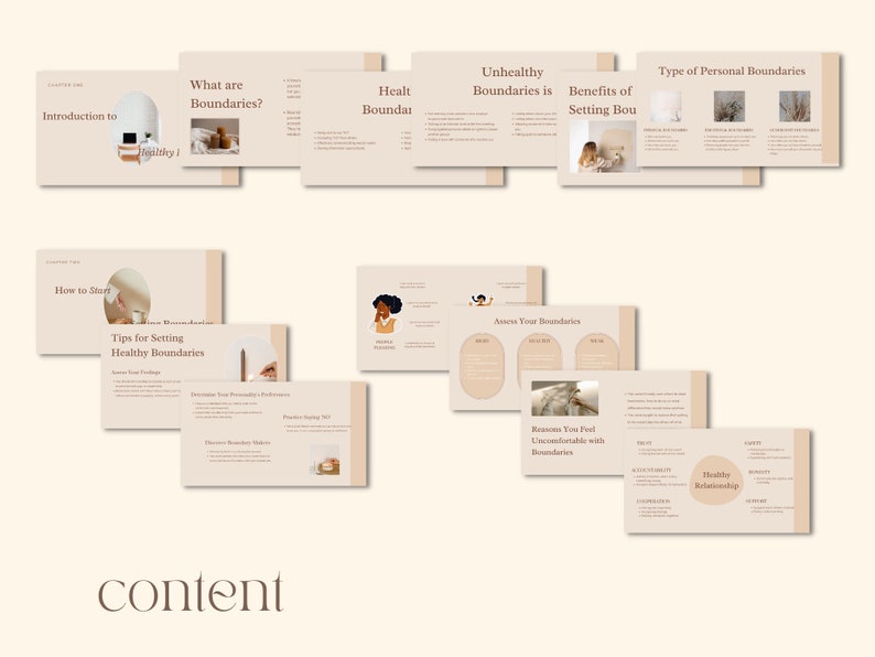 Setting Healthy Boundaries Slide Deck , Done for You Coaching Course ...