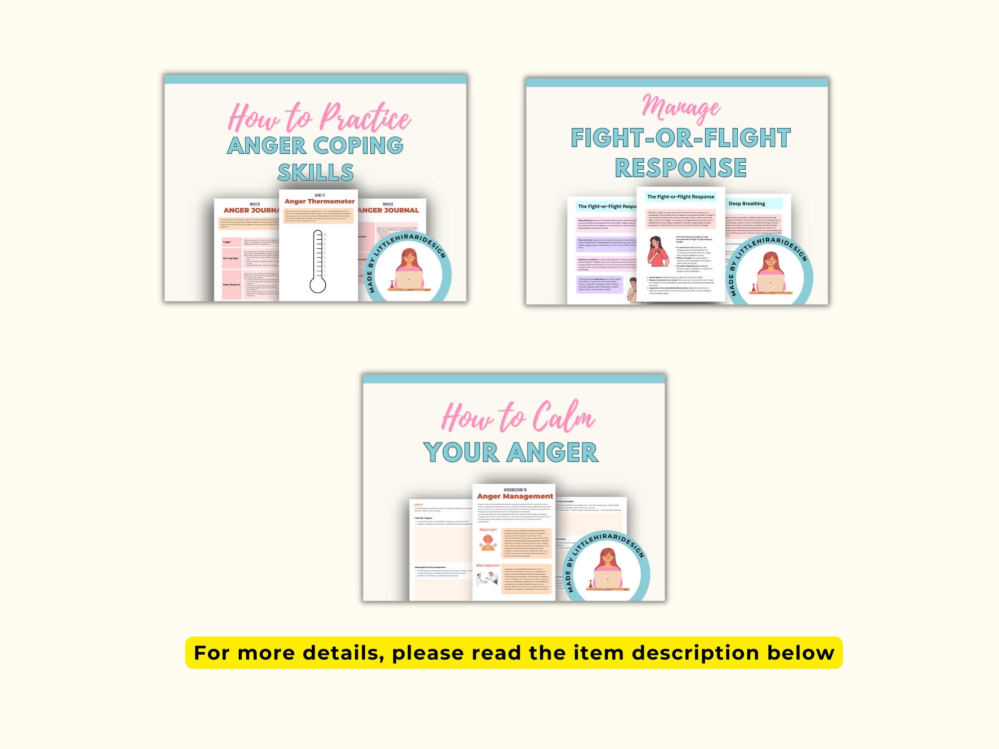 Anger Management Worksheets for Adults Coping Skills Fight or Flight ...