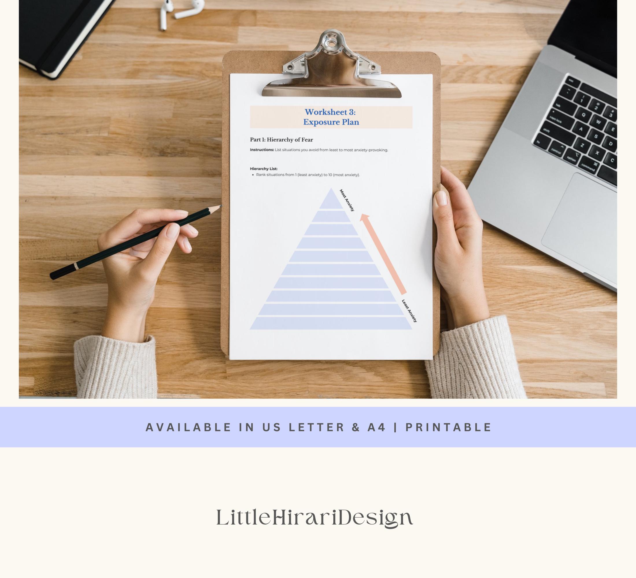 Avoidance Behavior Worksheets, the Cycle of Emotional Evidence ...