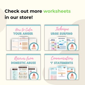 Relapse Prevention Plan for Sobriety Recovery Worksheets, Addiction for ...