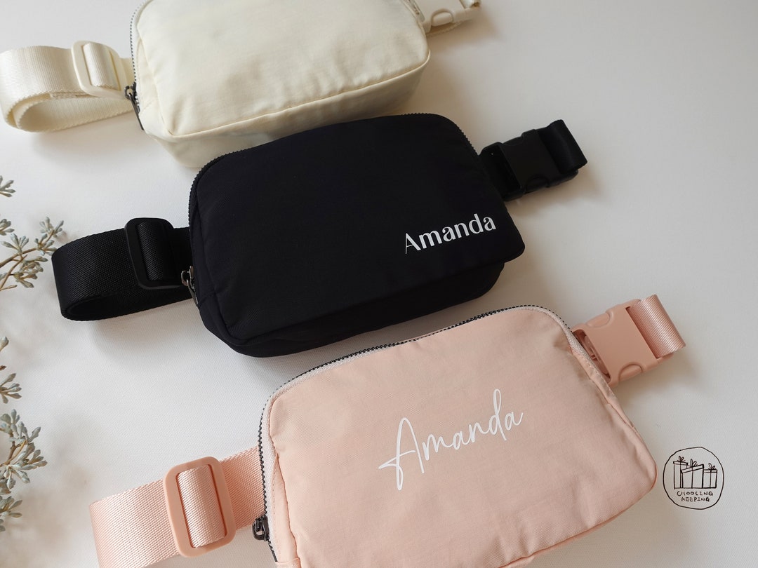 Everywhere Belt Bag,personalized Fanny Pack With Name, Custom Outdoor ...