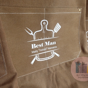 Grill Master Apron, BBQ Apron, Grill Apron, Personalized Apron, Grill ...