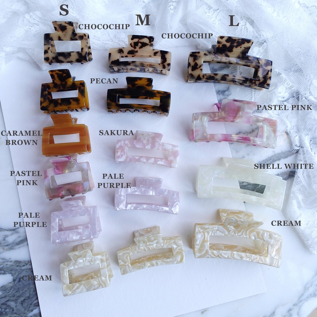 Hair Clip, Tortoise Hair Claw, Acetate Hair Clip, Hair Accessories for ...