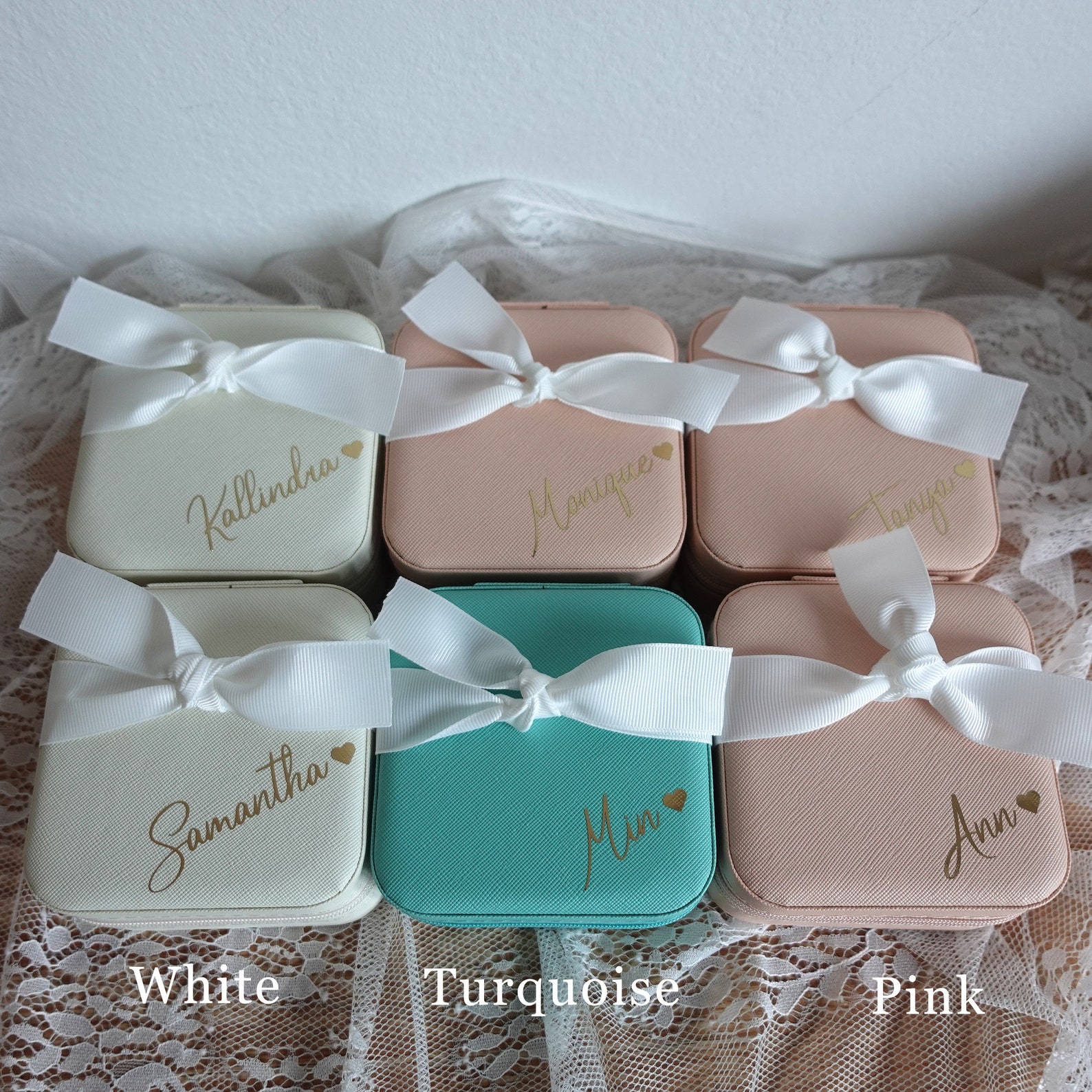 Custom Jewelry Box/ Jewellery Box/ Travel Jewellery Case - Etsy