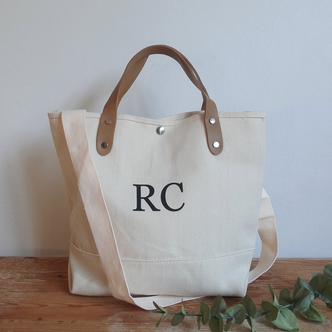 Personalized Shoulder Tote Bag, Women's Handbag, Beach Bag, Custom Hand ...