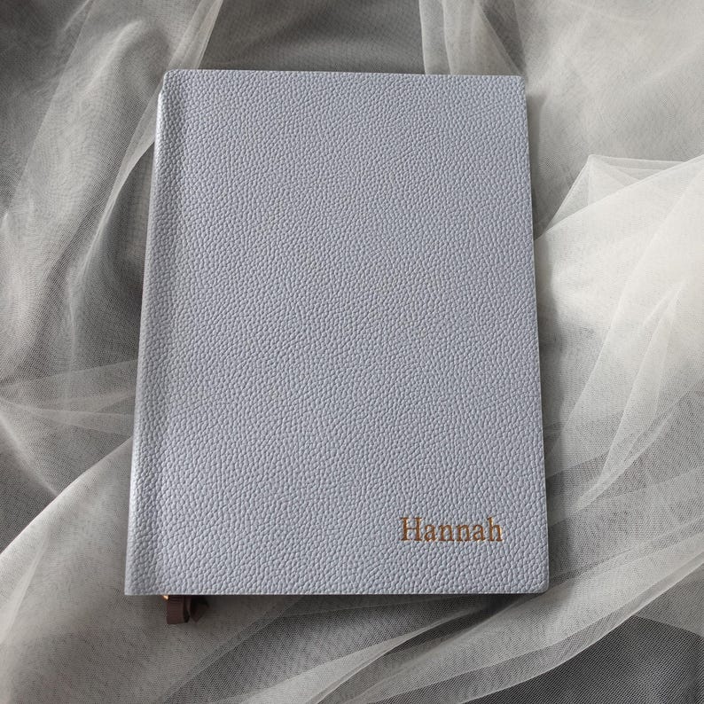 Personalized Notebook With Name, Minimalist, PU Leather Journal - Etsy ...
