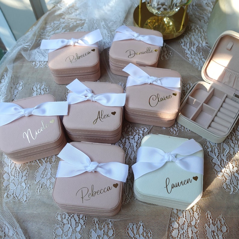 Custom Jewelry Box/ Jewellery Box/ Travel Jewellery Case - Etsy