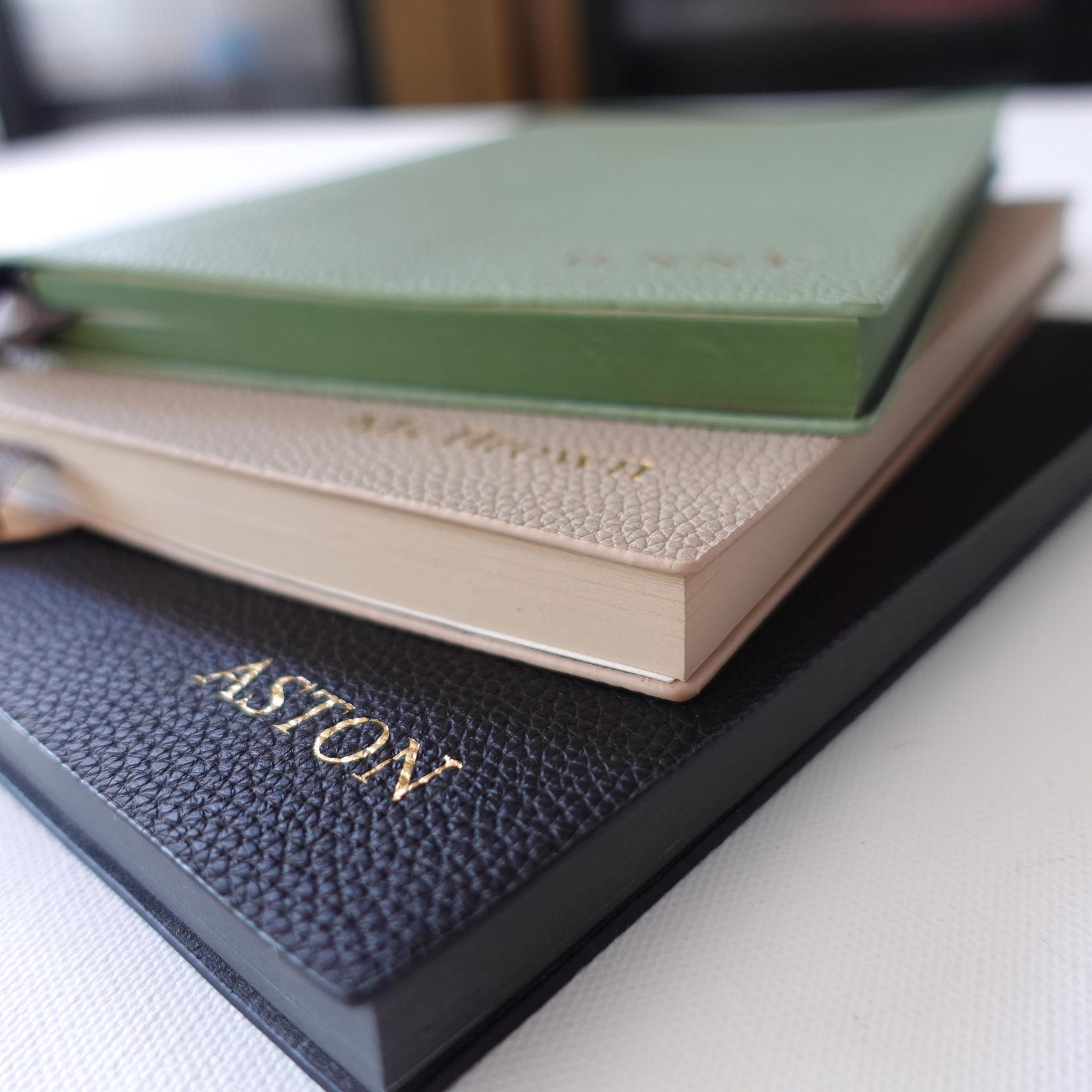 Personalized Notebook With Name, Minimalist, PU Leather Journal - Etsy