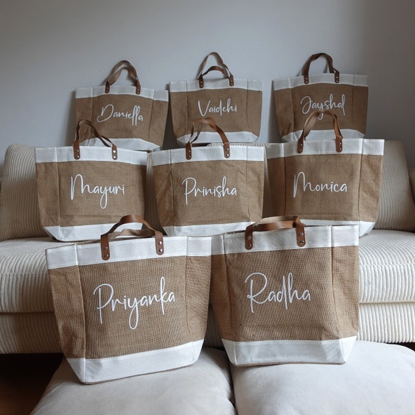 Jute Bag Personalised - Etsy
