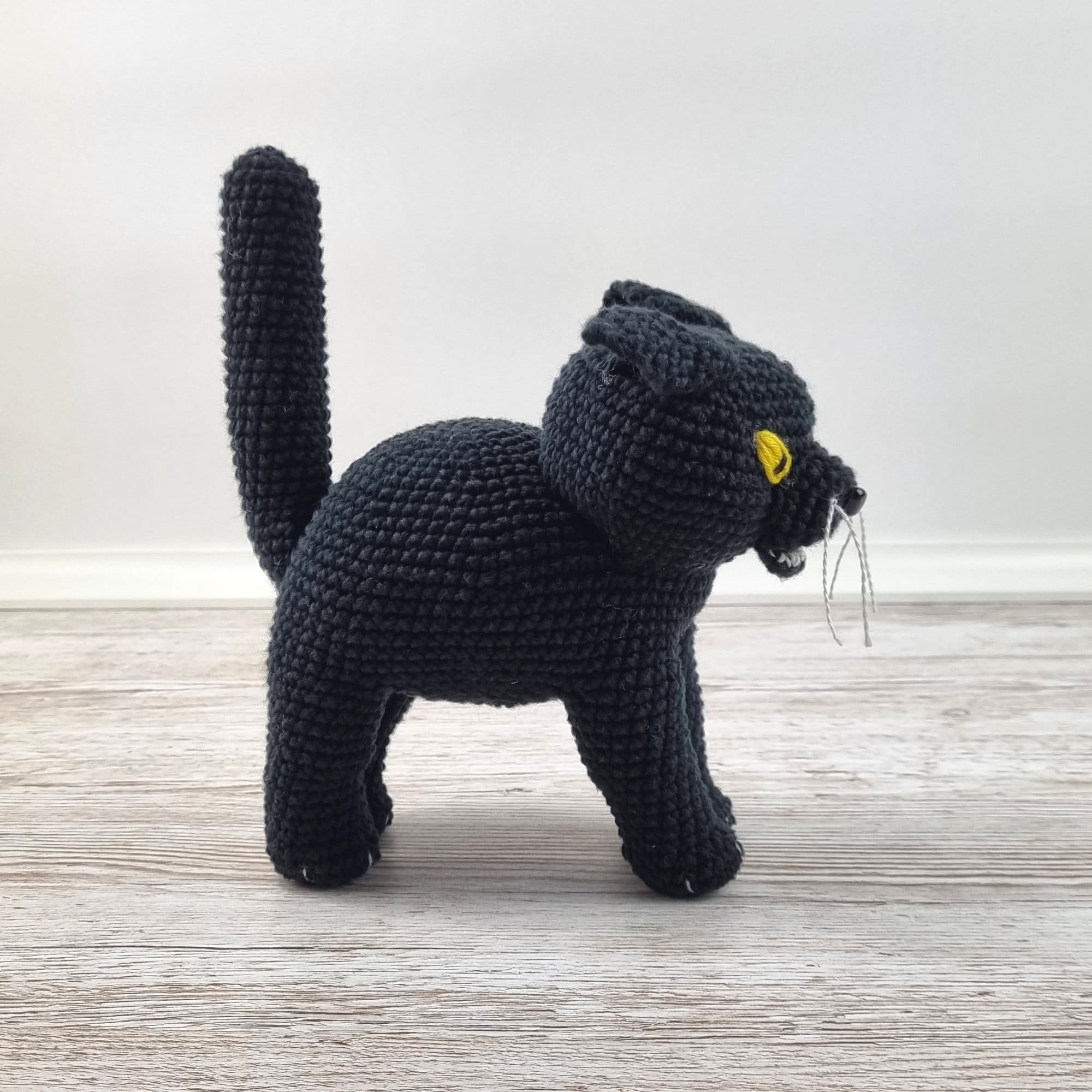 Crochet Scary Cat Angry Cat Amigurumi Crochet Pattern - Etsy