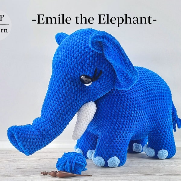 Elephant Crochet - Etsy