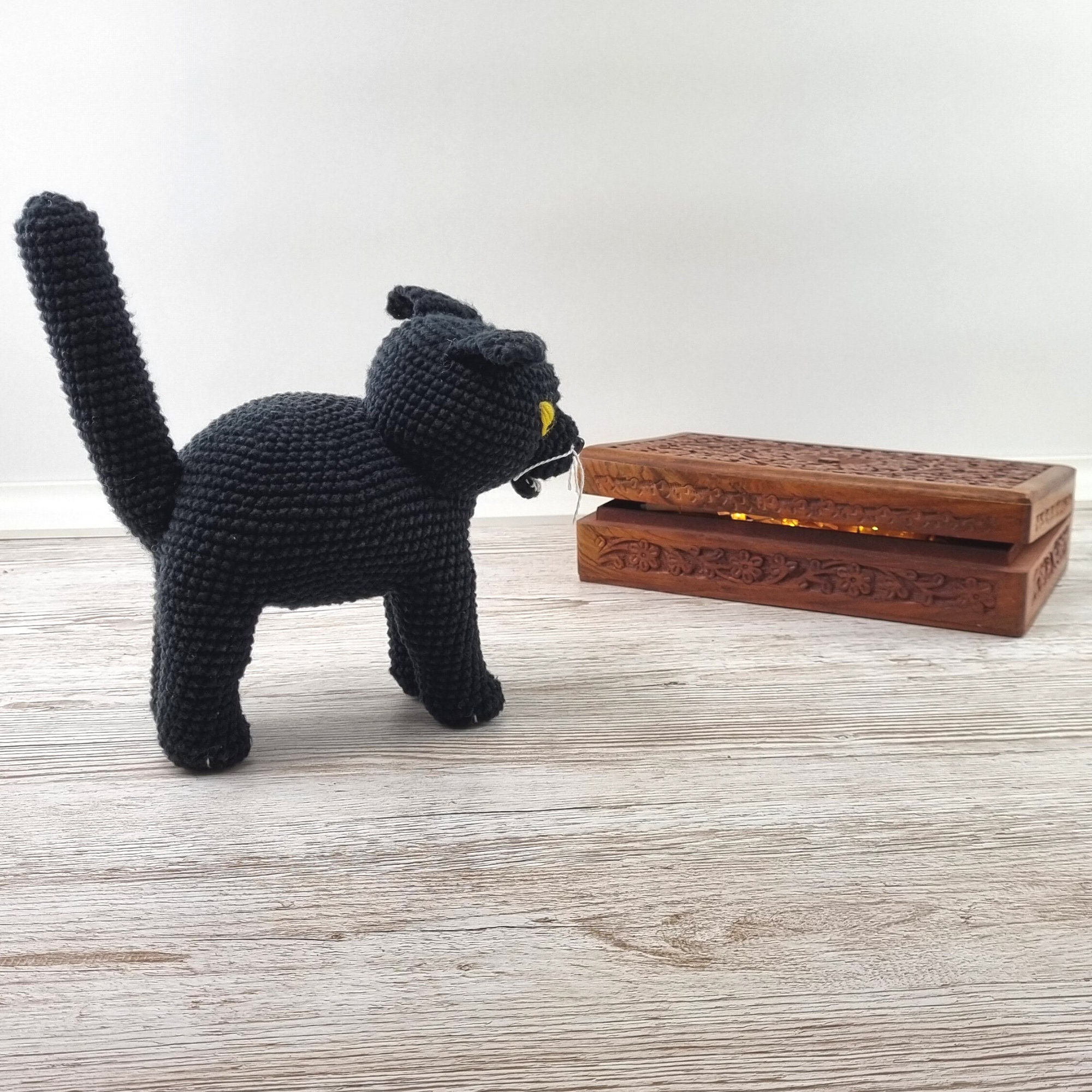 Crochet Scary Cat Angry Cat Amigurumi Crochet Pattern - Etsy