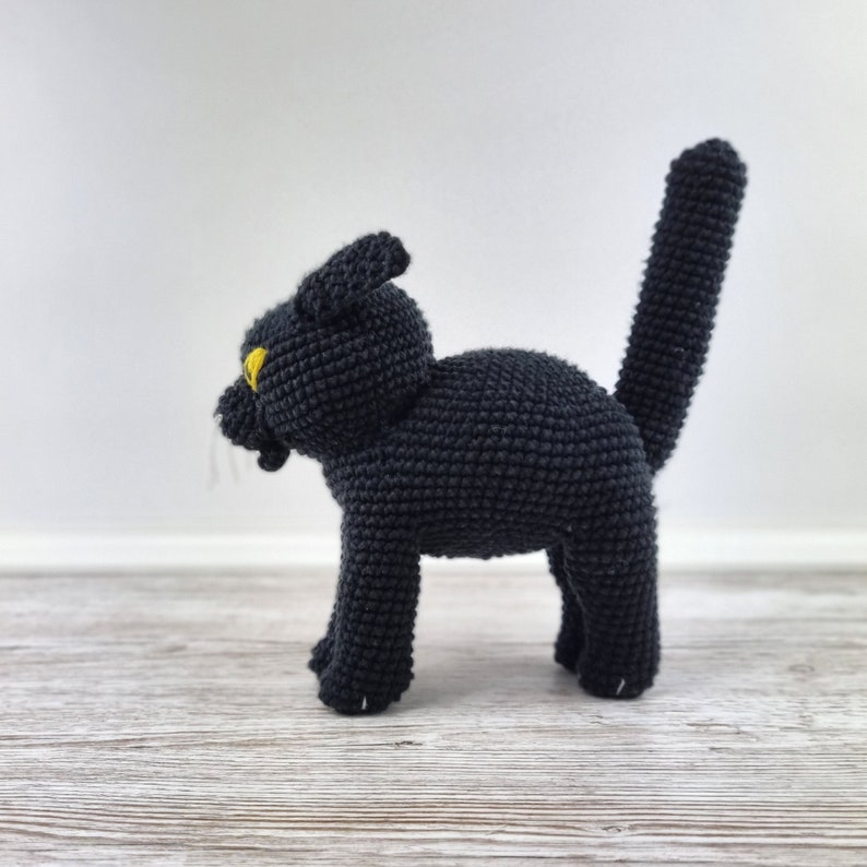 Crochet Scary Cat Angry Cat Amigurumi Crochet Pattern - Etsy