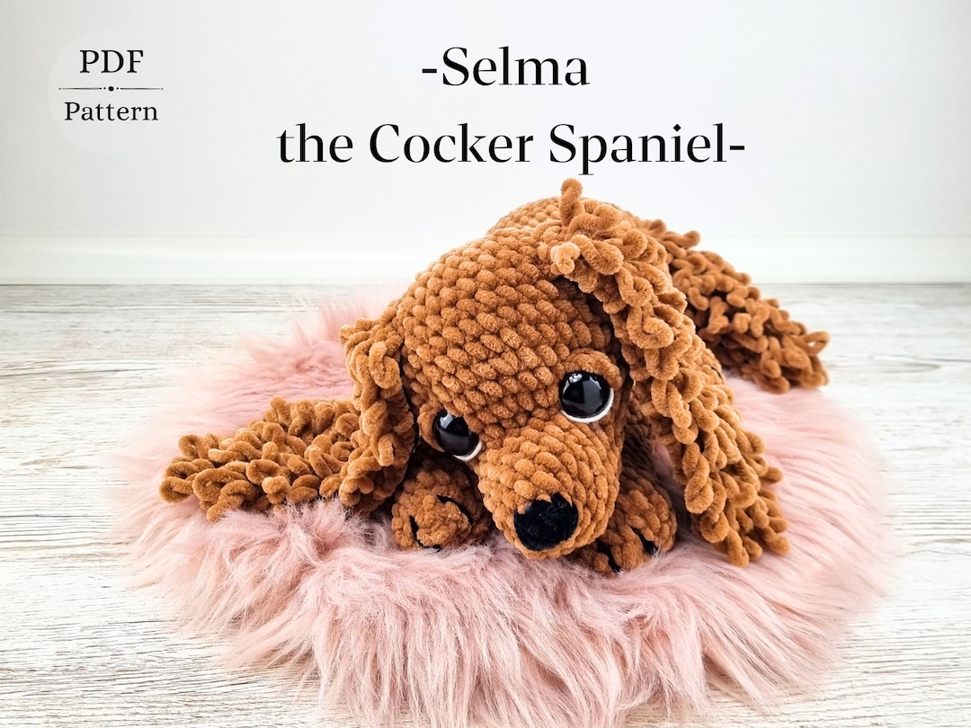 Crochet Cocker Spaniel Pattern: Amigurumi Dog (PDF Pattern) - Etsy